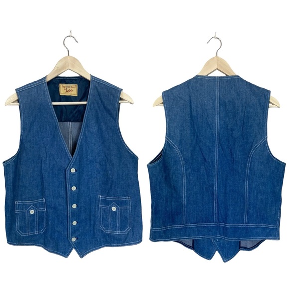 Lee | Jackets & Coats | Vtg Lee Denim Vest | Poshmark